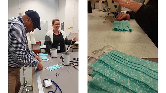 Mask-making workshops a hit