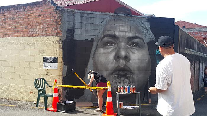 UCOL students’ art adds colour to Whanganui streets